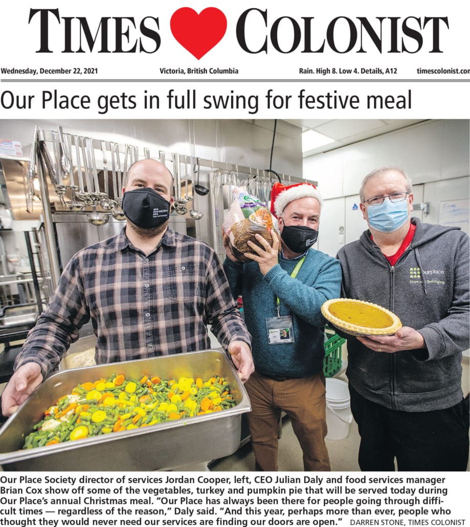 Our Place Society - Community Support in Victoria BC